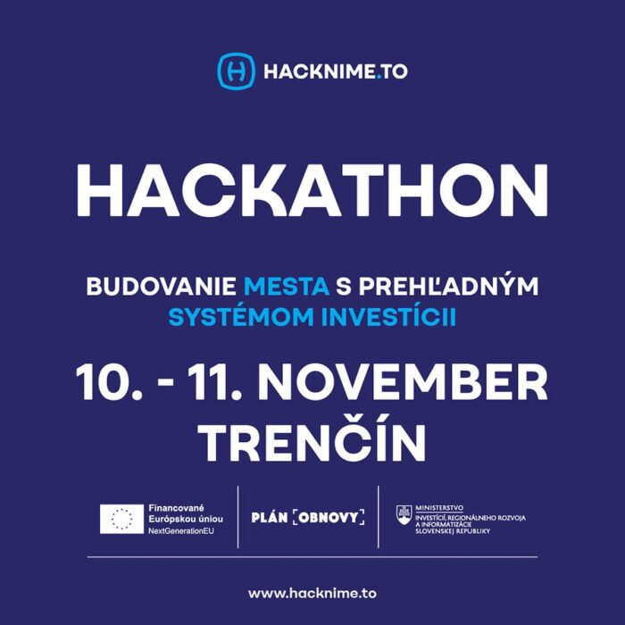 Hackathon v Trenčíne: Zapojte sa do súťaže v programovaní » Mesto Trenčín