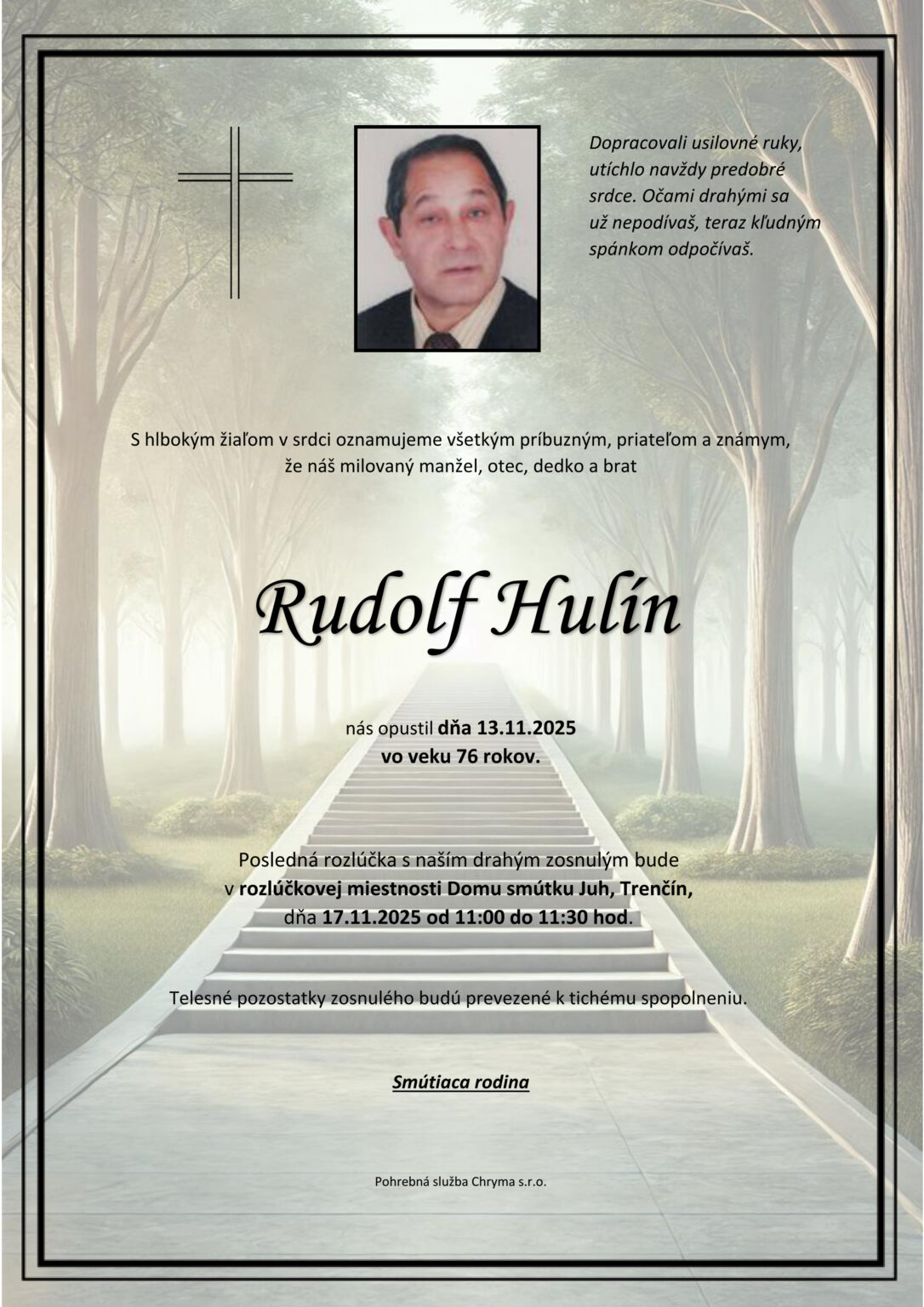 Rudolf Hulín » Mesto Trenčín